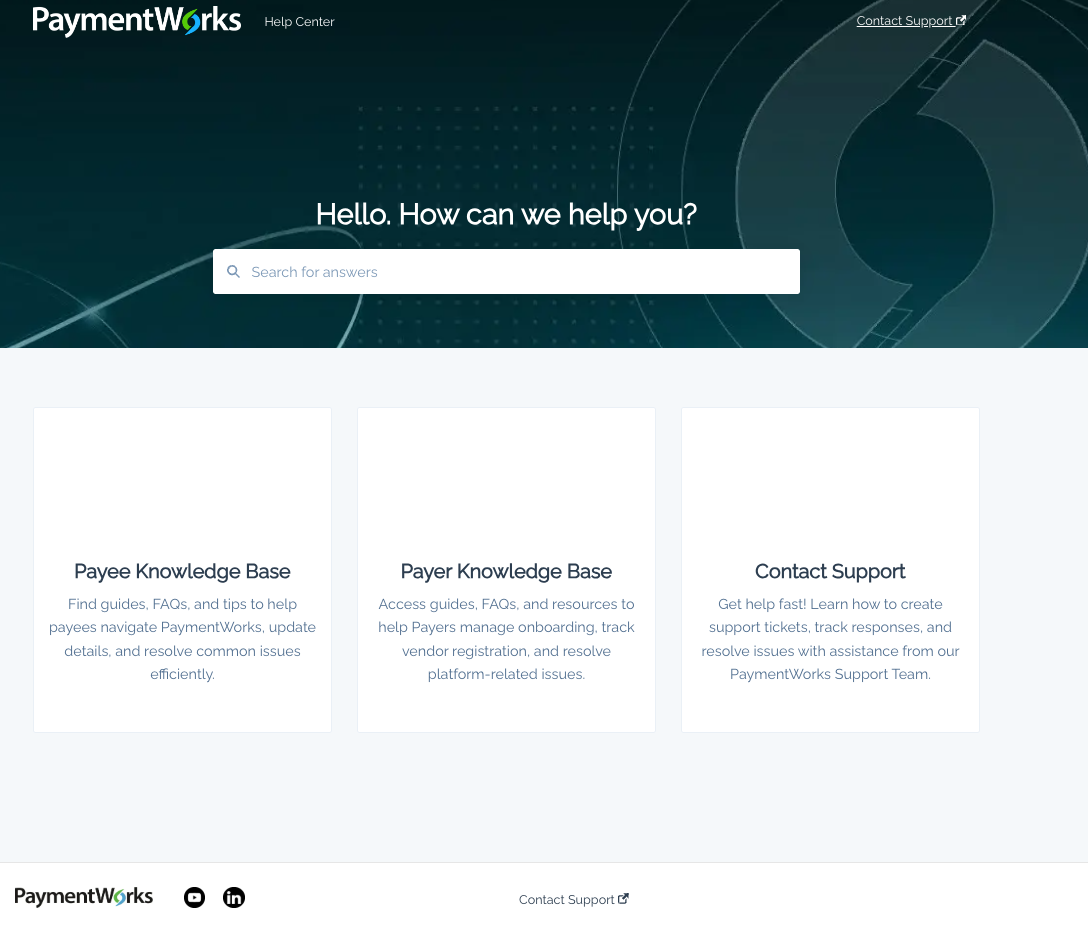 How to Use the PaymentWorks Knowledge Base